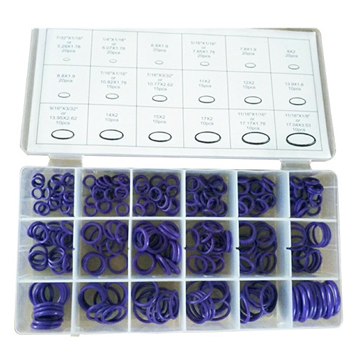 High quality 270PCS metric rubber o ring sets