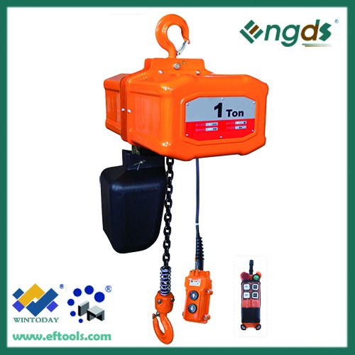 Fast lifting speed triphase portable car hoist machine
