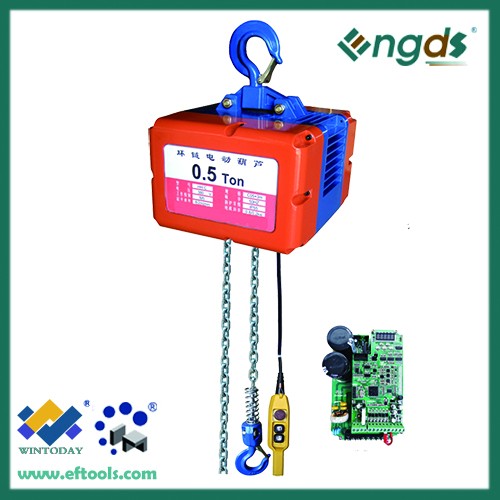 380V and 220V high quality 1 ton chain motor hoist