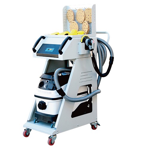 Car repair dry dustless sanding with 30L dust bag