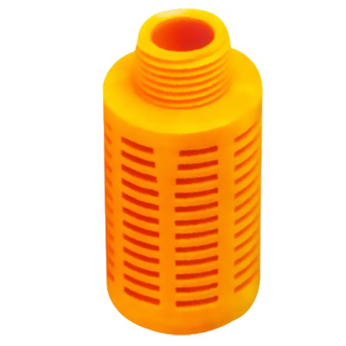 Plastic Air Silencer with particle inside Pneumatic Muffler