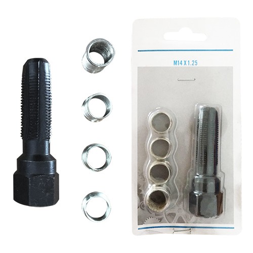 14mm spark plug oxygen sensor thread chaser set