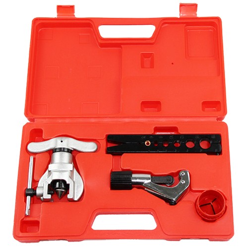 Professional 45 degree eccentric double flaring tool set